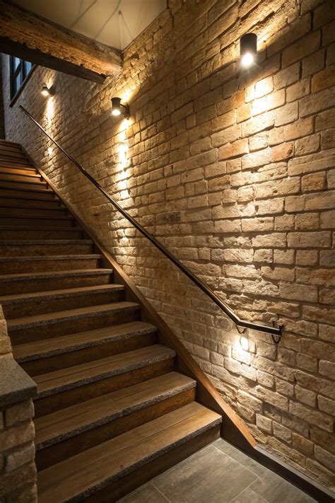 How To Light Up Your Basement Stairs Stylishly Light And Layer