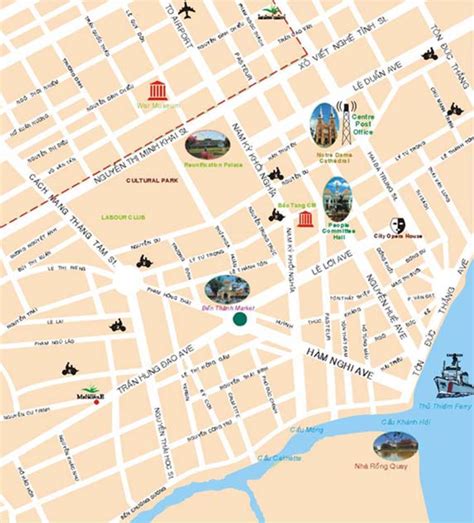 Saigon Sightseeing Map 60 Photos