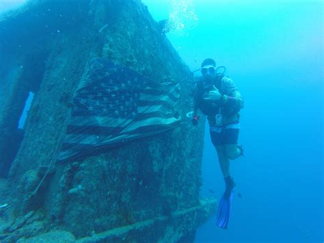 First Dive Open Water Certified American Tanker Guam R Scuba