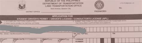 Lto Needing Manual Application And Password R Philippines