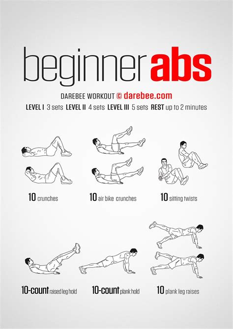 Printable Ab Workouts For Men