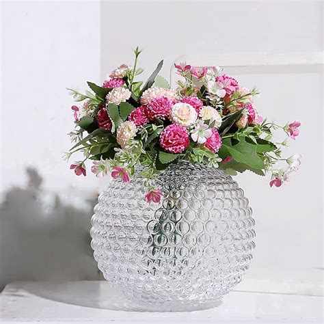 Round Glass Vase Nobile Glassware Bees And Blooms Glass Vase Round 20cm