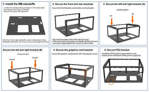 Pc Test Benchopen Air Pc Caseopen Frame Computer Chassis