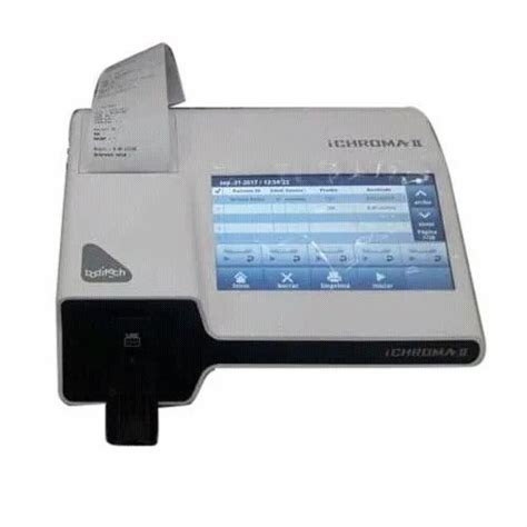 Semi Automatic Hormone Infectious I Chroma Ii Immunoassay Reader For