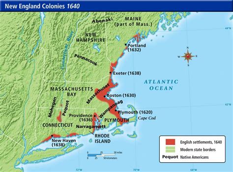 Charting The Beginnings A Journey Through The Map Of The Massachusetts