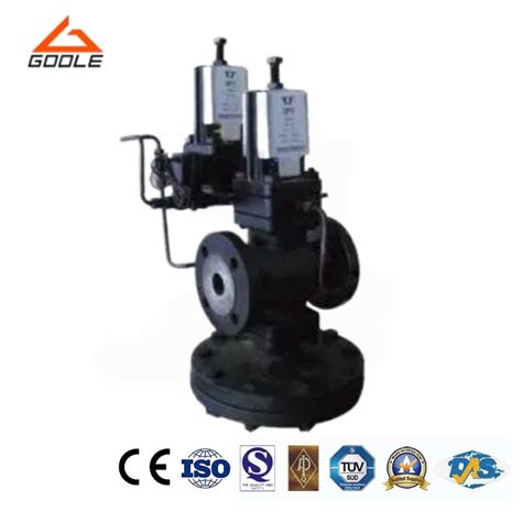 Dp17e Pilot Diaphragm Type Flanged Steam Pressure Reducing Valve China Dp17 Pressure Reducing