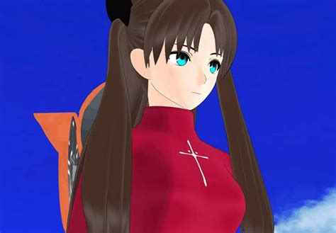 Rin Tohsaka 3d 1 By Luangt On Deviantart