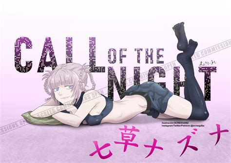 Call Of The Night Fanart Poster Nazuna Z By Screegdbz On Deviantart