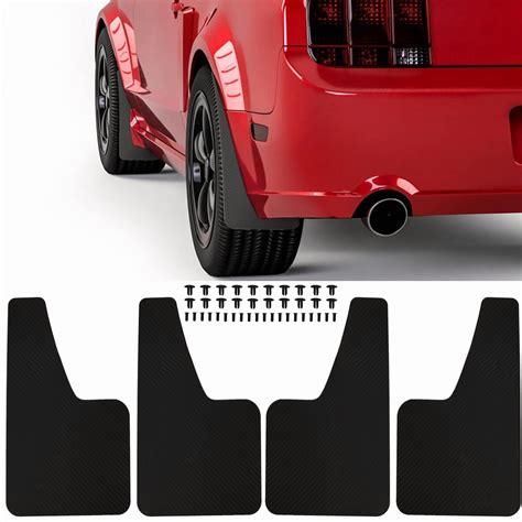 4pcs Car Mud Flaps Splash Guards For Chevrolet Chevy Camaro Ss Rs Zl1