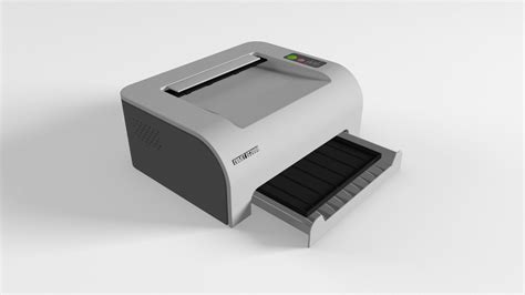 Laser Printer 3d Model