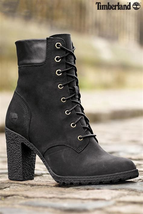 Timberland Black High Heel Boots Online