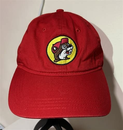 Red Buc Ees Gas Station Logo Buc Ees Baseball Cap H Gem
