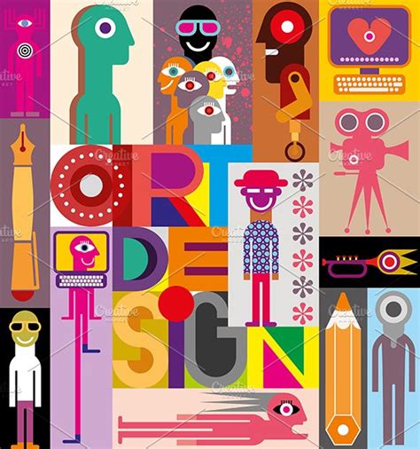 Art Design Illustration Pre Designed Illustrator Graphics ~ Creative