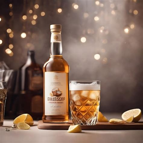 Premium Photo Creative Drinks Packaging Concept