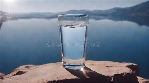 Twenty Fifth Water Tumbler Generative Ai Illustrator Stock