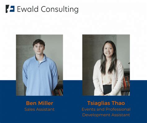 Were Celebrating Our Newest Ewald Team Members Who Joined Us In May Benjamin Miller Sales