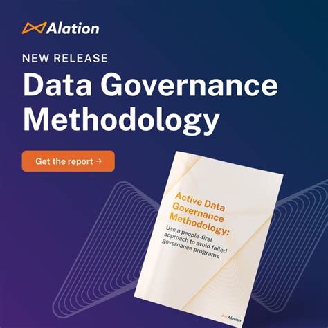 Active Data Governance Methodology Alation Alation
