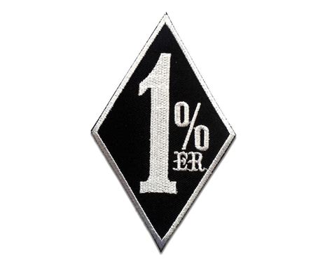 1 Badge Bronze Metal Diamond One Percent Badge Etsy