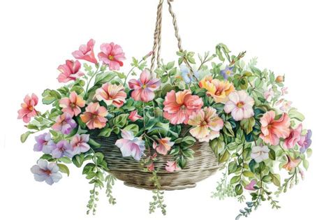 Hanging Basket Drawn Stock Illustrations 184 Hanging Basket Drawn Stock Illustrations Vectors
