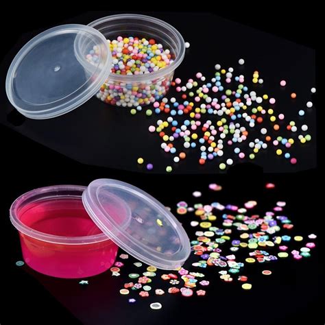 Slime Containers With Lids 40 Pack Small Plastic Containers With Lids