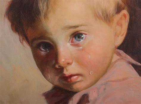 Giovanni Bragolin Crying Boy Circa 20th Century Mutualart