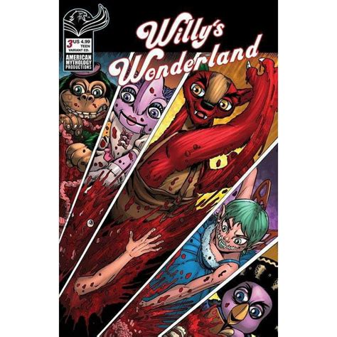Willys Wonderland Prequel 3a Vf American Mythology Comic Book