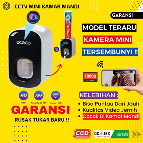 Jual Kamera CCTV Mini Tersembunyi Tanpa Kabel SPY Camera Mini Hidden Cam Konek HP Jarak Jauh ...