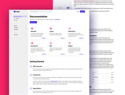 Plutone Documentation Template Codyhouse