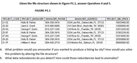 solved given the file structure shown in figure p1 1 answer