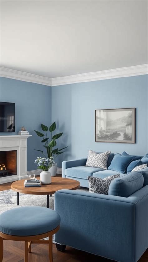 25 Periwinkle Living Room Ideas To Brighten Your Home