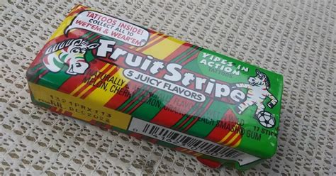 Colored Zebra Gum