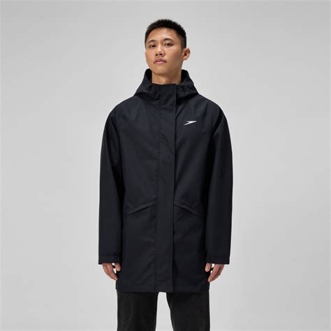 Mens V Class Pro All Weather Jacket Black Speedo Uk