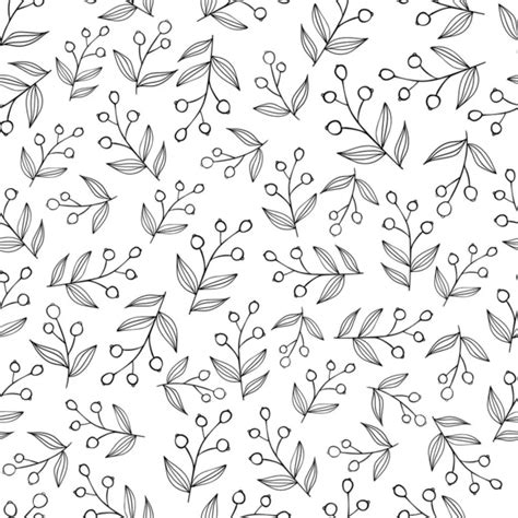 100000 Branches Pattern Vector Images Depositphotos