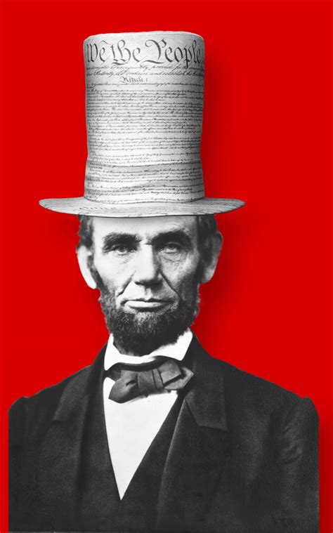 Abraham Lincoln And His Hat All For One
