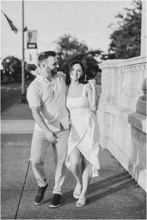 Downtown Hershey Engagement Dana Matt Lauren E Bliss Photography