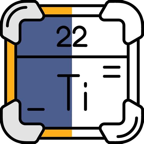 Titanium Filled Half Cut Icon 41666640 Vector Art At Vecteezy
