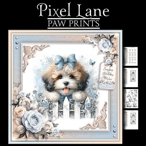 Paw Prints Cockapoo Cup13668131443 Craftsuprint