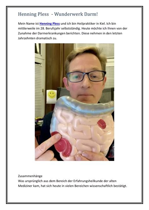 Ppt Henning Pless Wunderwerk Darm Powerpoint Presentation Free