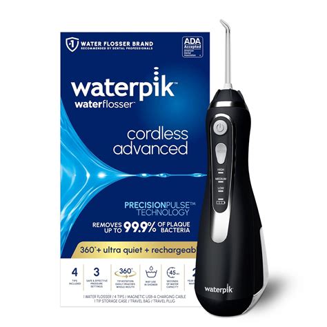 Waterpik Cordless Advanced 20 Water Flosser Instruction Manual