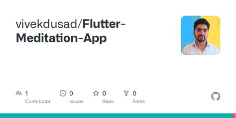 GitHub Vivekdusad Flutter Meditation App