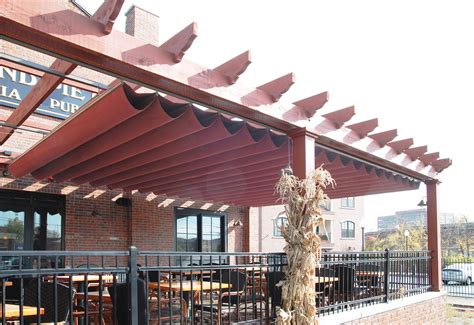 Shade For Restaurant Patio Retractable Patio Canopy And Awnings