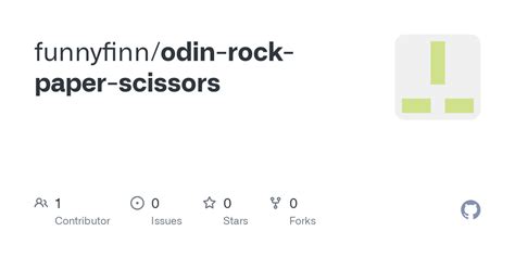 Github Funnyfinnodin Rock Paper Scissors