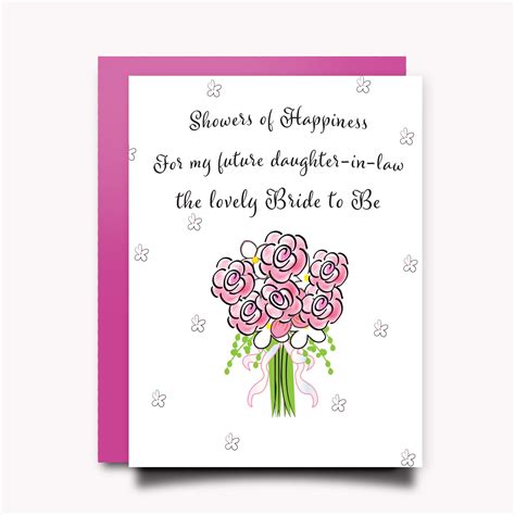 Bridal Shower Card Messages For Friends
