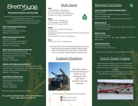 Bagged Forage And Grass Seed Fescue Timothy Dawson Creek