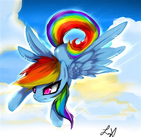 Rainbow Dash Рэйнбоу Дэш Rainbow Dash Mane 6 Mlp Art Mane