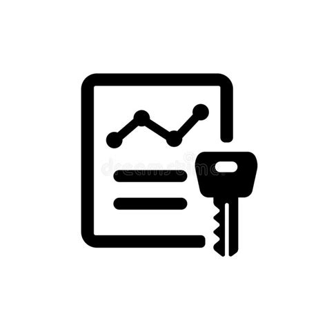 Kpi Key Performance Indicator Vector Icon Illustration Stock Vector