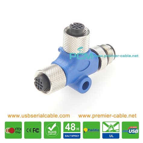 Waterproof Marine Devicenet Nmea Micro C T Adapterpcm