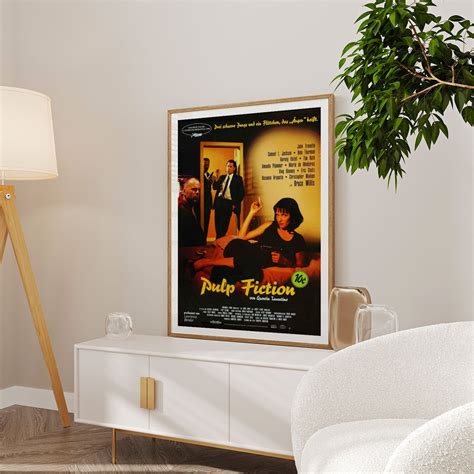 Pulp Fiction 1994 2 Movie Poster Buy Hollywood And Famous Movie