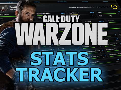 Warzone Stats Tracker