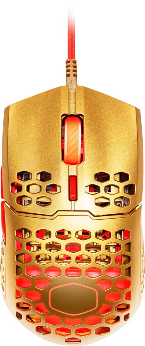 Cooler Master Mm 711 Grol1 Mastermouse Mm711 Golden Red Limited Edition